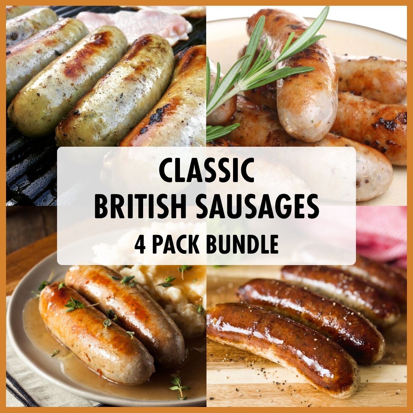 British Sausages Selection Box | 1# British Butcher in The USA – Jolly ...