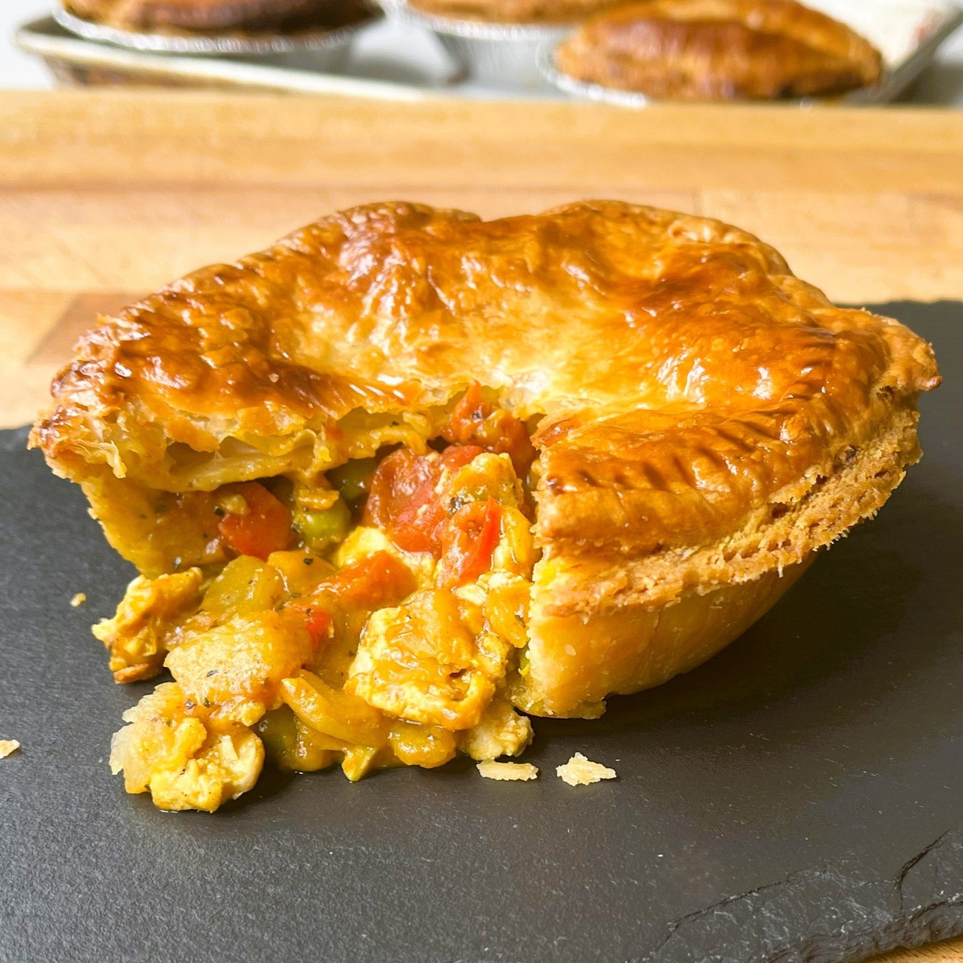 Chicken Curry Pie | USA's #1 British Butcher | Jolly Posh Foods