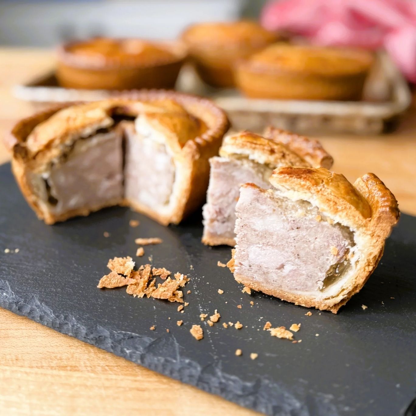 Melton Mowbray Pork Pie 14oz – Traditional British Pie – Jolly Posh Foods