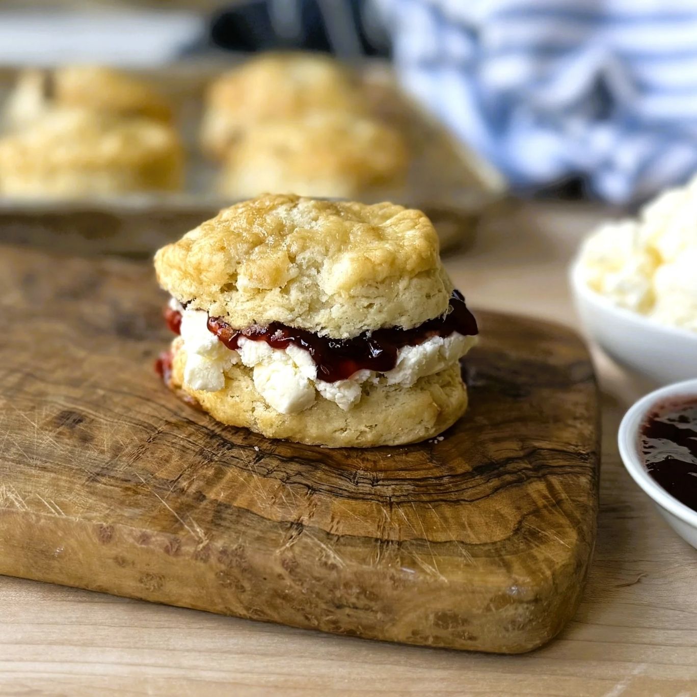 Jolly Posh Plain English Scones: 3 per Pack – Jolly Posh Foods
